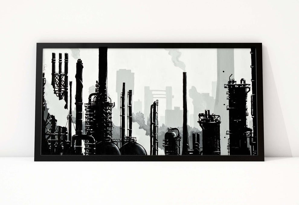 Poster Shell Pernis – Art of Rotterdam