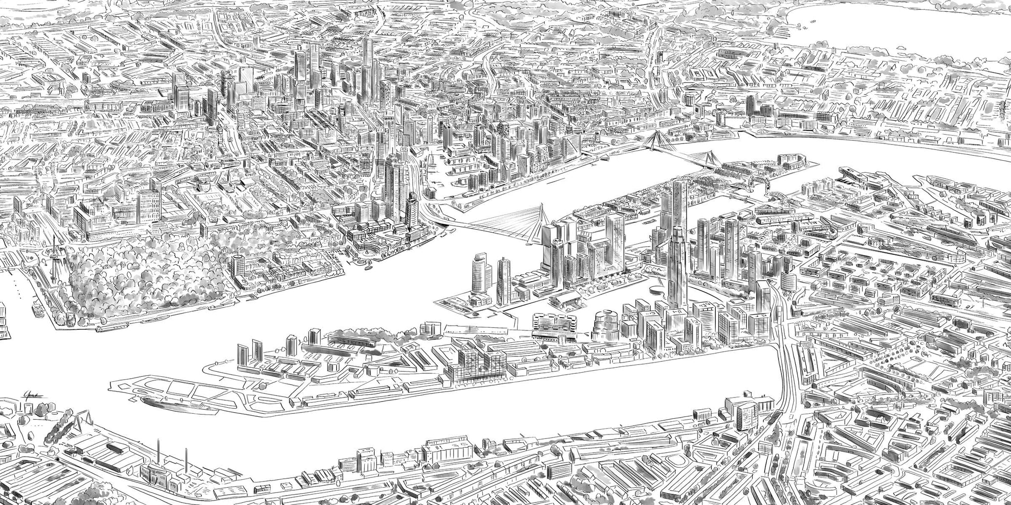 Future of Rotterdam's high-rise skyline (update) – Art of Rotterdam